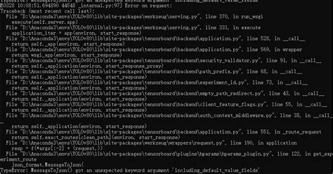 Typeerror Messagetojson Got An Unexpected Keyword Argument