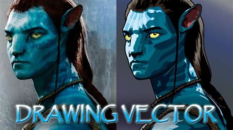 How To Draw Jake Sully Avatar Step By Step