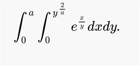 Solved Subject Integral CalculusTopic Double Chegg Com