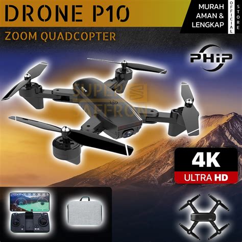 Jual Drone Kamera Phip Dual Camera 4k Hd 3d Roll Usb Cas Remote Control