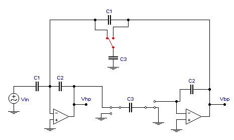 Switched Capacitor Summing Amplifier Circuit