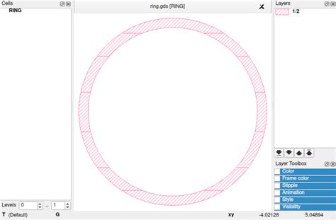 Example Library Gdsexport Export To Gds File In Tidy3d Flexcompute
