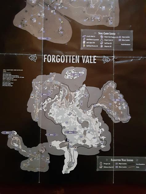 Forgotten Vale Map R Skyrim