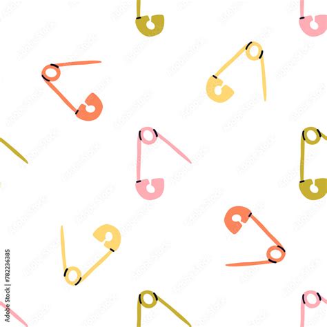 Seamless Pattern With Different Sewing And Embroidery Tools On White