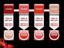 Red Abstract Presentation Template For PowerPoint Google Slides And Keynote PPT Star