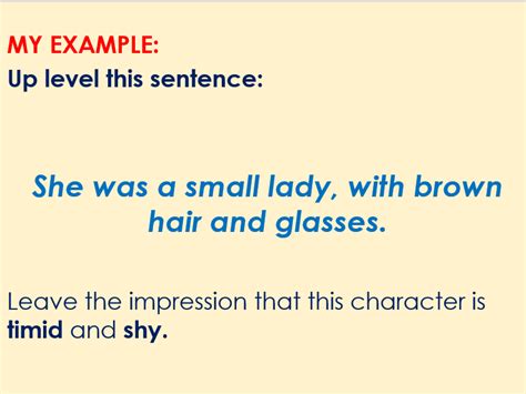 Writing Character Descriptions Teaching Resources