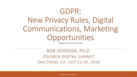 Gdpr New Privacy Rules Digital Communications Marketing