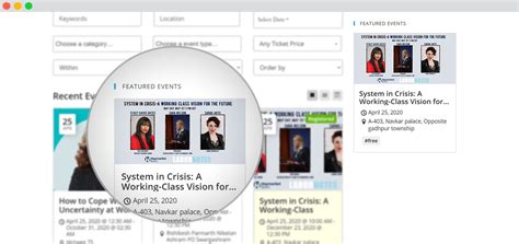 Featured Events Widget Wp Event Manager
