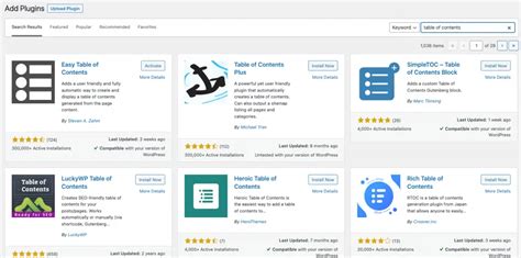How To Place A Table Of Contents In The WordPress Sidebar EditorNinja