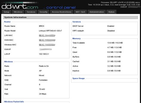 Dd Wrt On A Linksys Wrt Gs V Router Koen Aerts