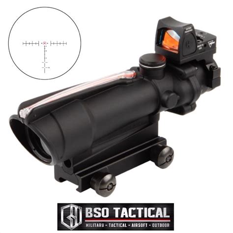 Jual Scope Holosight Acog Rmr 5x35 Riflescope Hunting Sight Full Metal Shopee Indonesia