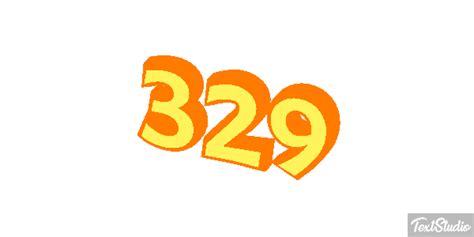 329 Number Animated  Logo Designs