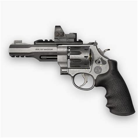 Revolver Smith Wesson R8 Vortex Viper Scope Game Ready Pbr 3d 모델