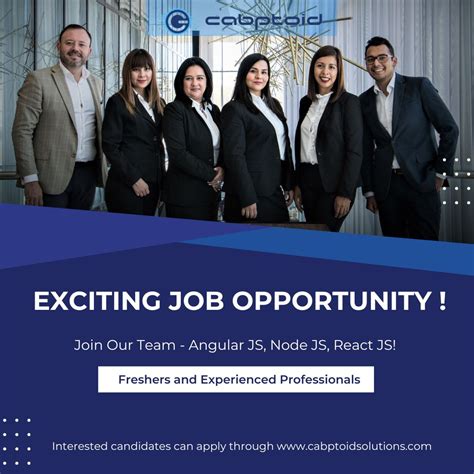 Announcement Jobopportunity Freshers Experience Angularjs