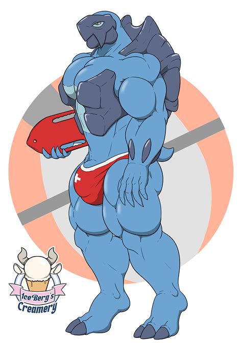 Rule 34 1ceberg Absurd Res Anthro Bara Big Pecs Blue Body Boogie