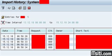 Check Sap Transport History
