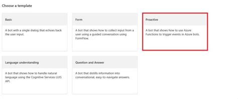 Deploying A Proactive Bot Using The Microsoft Azure Bot Service