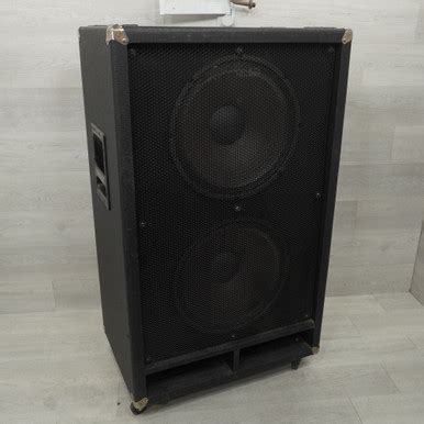 Used Sunn 215 2 X 15 Bass Guitar Cabinet 2 X 15