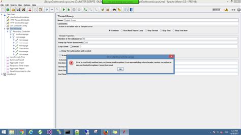 Load Testing While Running Jmeter Test On Remote Machines Am Getting