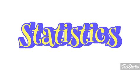 Statistics Word Animated  Logo Designs