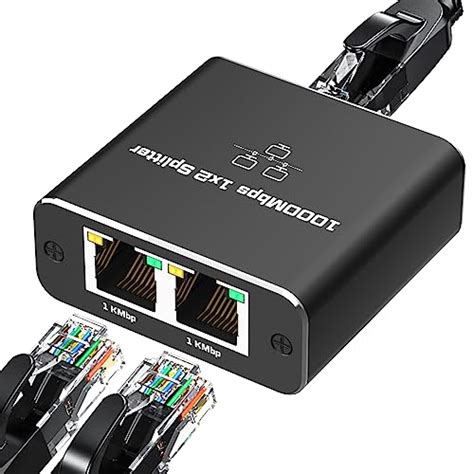 Nawen Ethernet Splitter Ethernet Splitter 1 To 2 High Speed Want It All