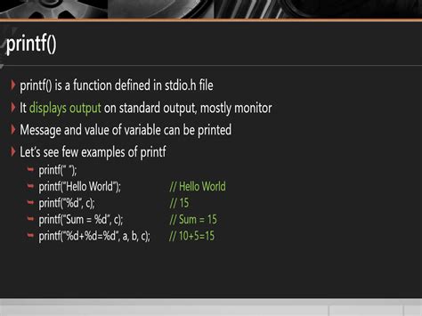 Introduction To C Programming Languagepptx