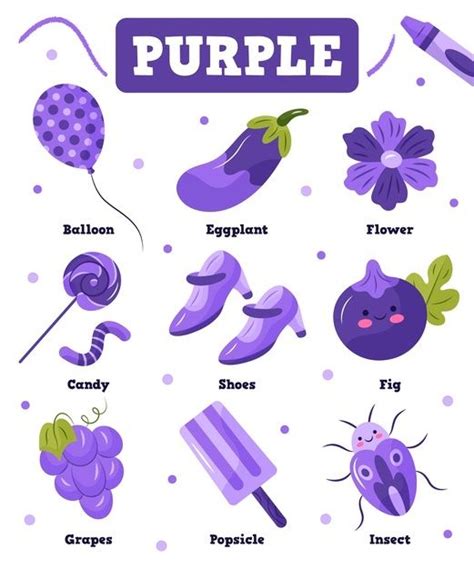 Free Vector Colors And Vocabulary Set In English Preschool Color Activities Preschool