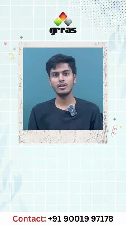 Rajat Goyal On Linkedin Studentsfeedback Reviews Placement Careerwithgrras Grrassolutions