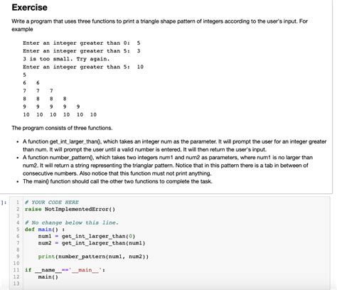 Solved Exercise Write A Program That Uses Three Functions To Chegg Com