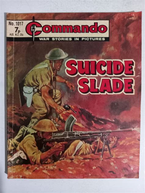 Commando Comic No 1017 Suicide Slade Letsgocommando