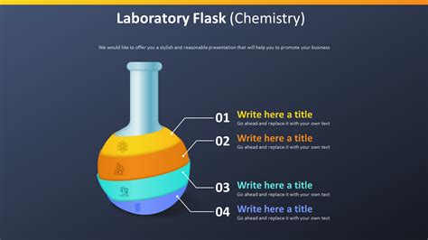 Laboratory Flask Diagram Chemistry