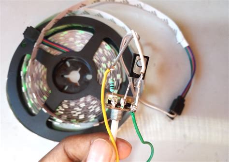 led strip brightness controller 7 steps instructables