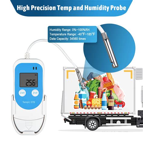 Repeating Use Temperature And Humidity Recorder For Continuous
