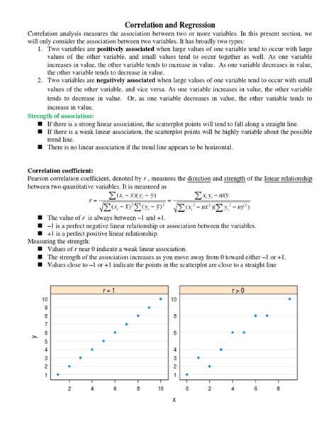 correlation and regression pdf correlation and dependence