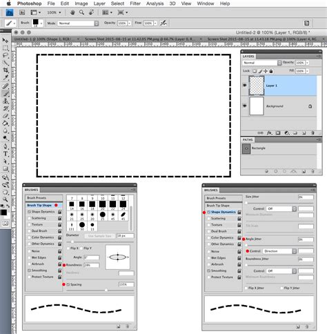 How Can I Make The Stroke Around A Layer A Dashed Adobe Product Community