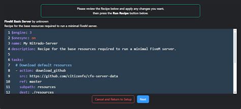 how to set up txadmin for fivem servers nitrado