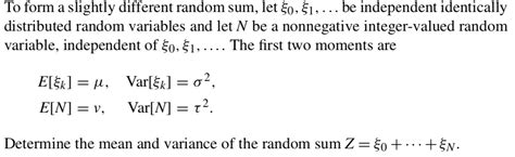 Solved To Form A Slightly Different Random Sum Let Chegg