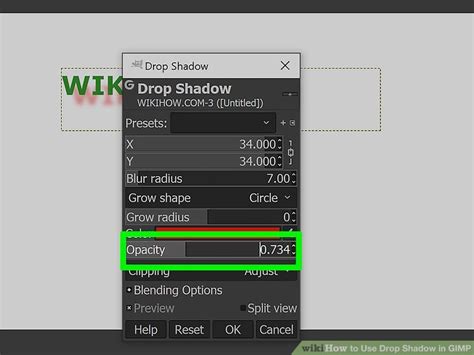 How To Use Drop Shadow In Gimp 15 Steps With Pictures Wikihow