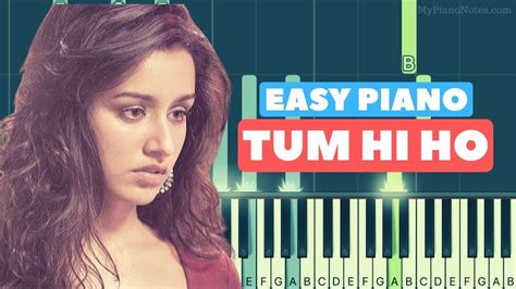 Tum Hi Ho Piano Chords In Numbers Sheet And Chords Collection