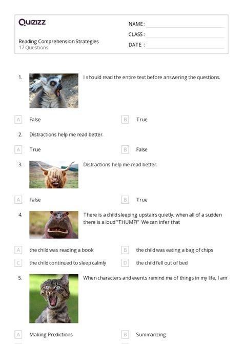50 Determining Meaning Using Context Clues Worksheets For Kindergarten