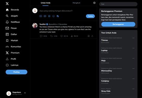 Rafif Gunawan On Linkedin Clone Twitterx With Reactjs Tailwind