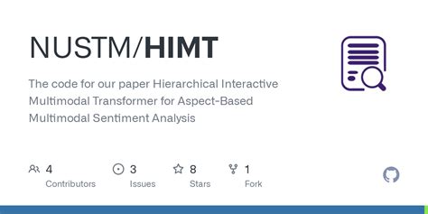 Github Nustmhimt The Code For Our Paper Hierarchical Interactive