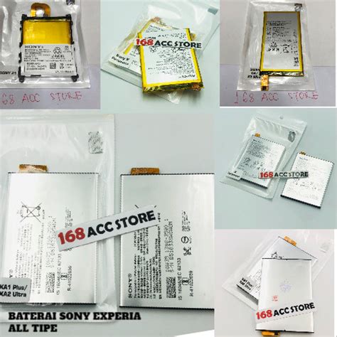 Jual Baterai Sony Experia Batre Battery Handphone Sony All Tipe Xa Plus Kota Bekasi