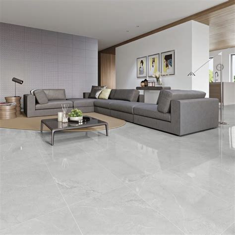 Atlas Stone Light Grey Gloss 3x6 6x6 12x6 Aurees Tiles