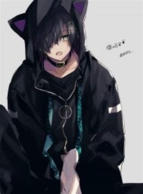 Создать мем парень с ушками аниме парень неко волк аниме парни Картинки Meme