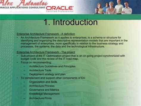 Enterprise Architecture Framework Business Case Ppt