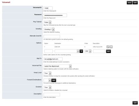 voicemail — fusionpbx docs documentation