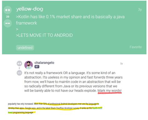 Devrant Comment About Kotlin In Android Development Ragedlikemilk