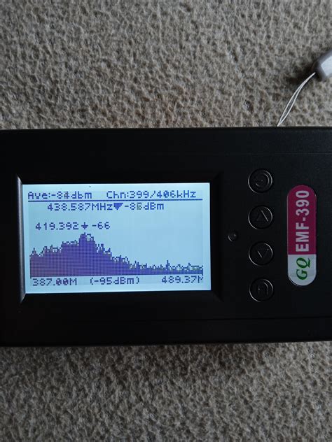[meter Report Rf Frequency Identification] [emf 390] Question A Frequency Range Of 418 420mhz