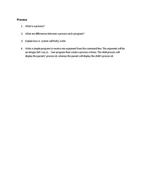 Assignment Operating System Pdf